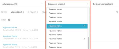 Assign Applicants To Reviewers Client Resources Hub