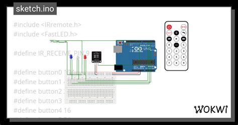 Ir Controller Wokwi Esp32 Stm32 Arduino Simulator