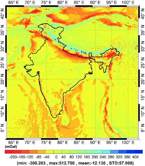 Merged Gravity Anomaly Data From Getech Egm2008 Do 900 And Scripps Download Scientific