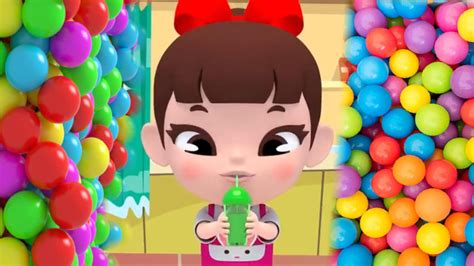 پاستیل رنگی توپ رنگی بازی کودکانه شعر کودکانه سرگرمی بچه بازی
