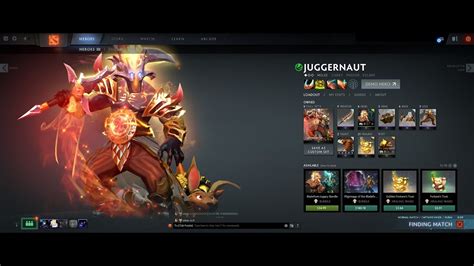 Dota 2 Bladeform Legacy Juggernaut Arcana Youtube