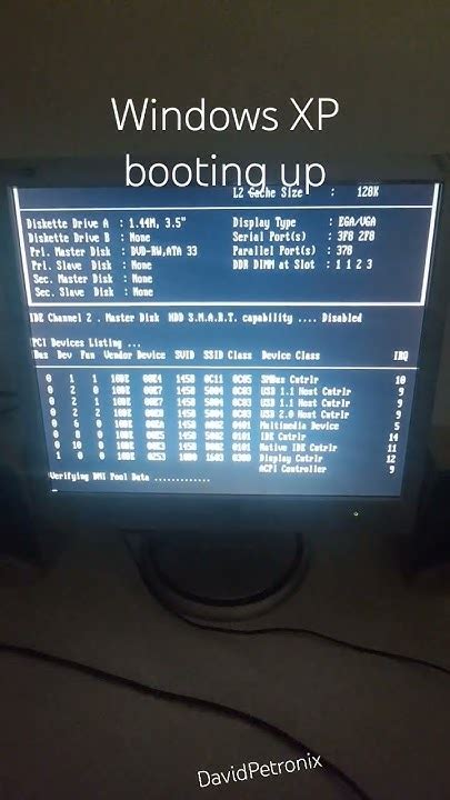 Windows Xp Booting Up Youtube