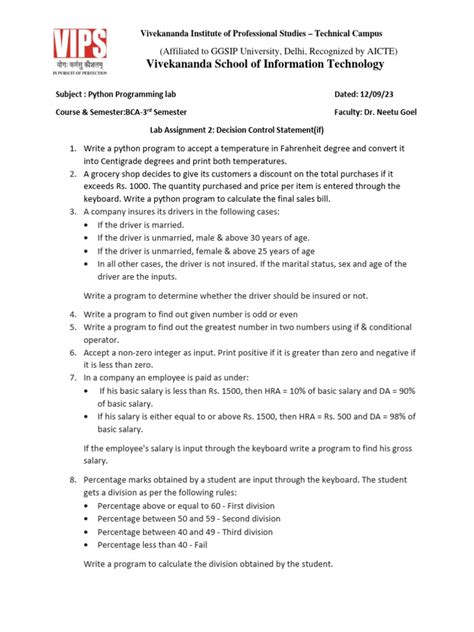 Assignment1 Decision Control Download Free Pdf Salary Business