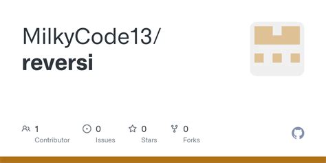 GitHub MilkyCode Reversi
