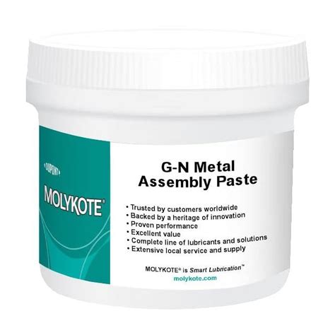 Molykote G N Paste 500g Jar Gray Black