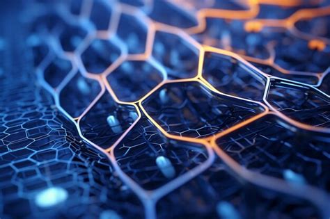 A Close Up View Of A Computer Screen 3d Rendering Premium Ai Generated Image