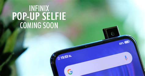 Infinix To Enter Pop Up Selfie Camera Game In 2020 PhoneWorld