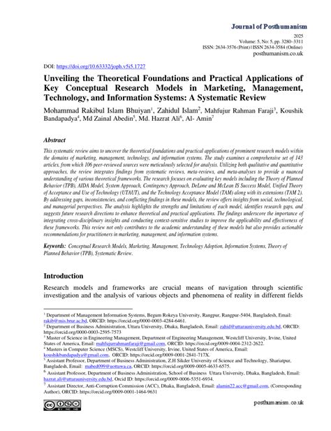 Pdf Unveiling The Theoretical Foundations And Practical Applications