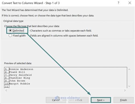 How To Split Names In Excel Into Two Columns 4 Quick Ways