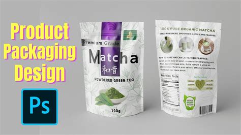 Product Packaging Design Tutorial In Photoshop Youtube