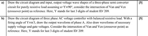 Solved A Draw The Circuit Diagram And Input Output Chegg