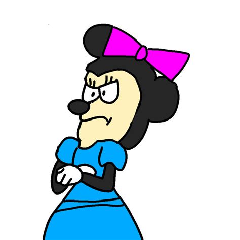 Angry Minnie Mouse By Joeyhensonstudios On Deviantart
