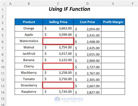 How To Ignore Blank Cells In Range In Excel Ways ExcelDemy