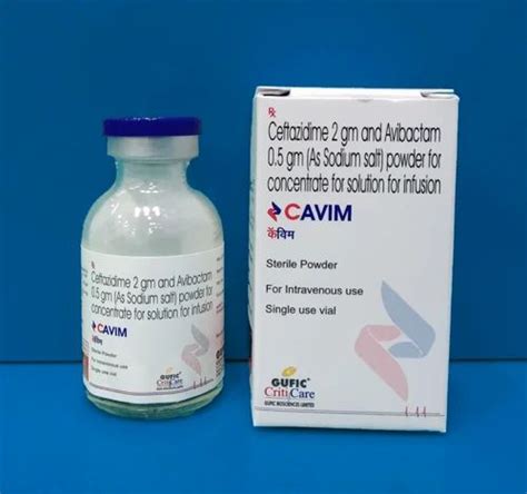 Gufic Cavim Ceftazidime Infusion Injection At ₹ 698 Piece Ceftazidime Avibactam Injection In