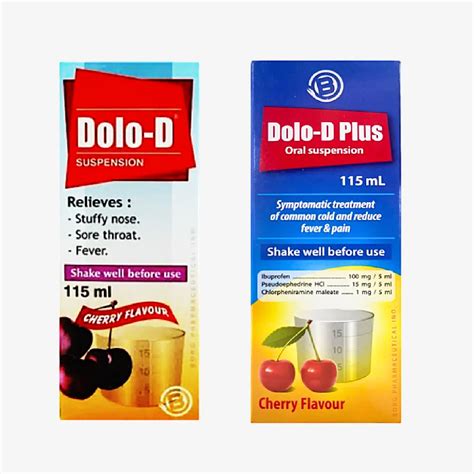 Comparison Of The Difference Between Dolo D And Dolo D Plus Syrup For