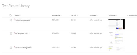 Sharepoint Online Modern Library All Items View Image Preview SharePoint Stack Exchange