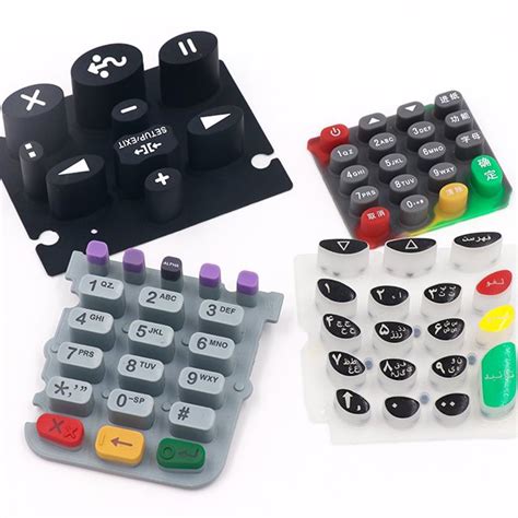Rubber Keypad With Carbon Pill From China Manufacturer Better Silicone