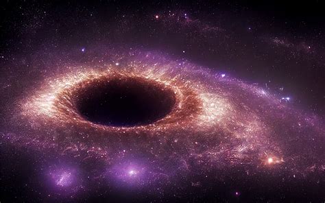 Un Trou Noir Géant Nous Bombarde De Particules Depuis Plus De 13