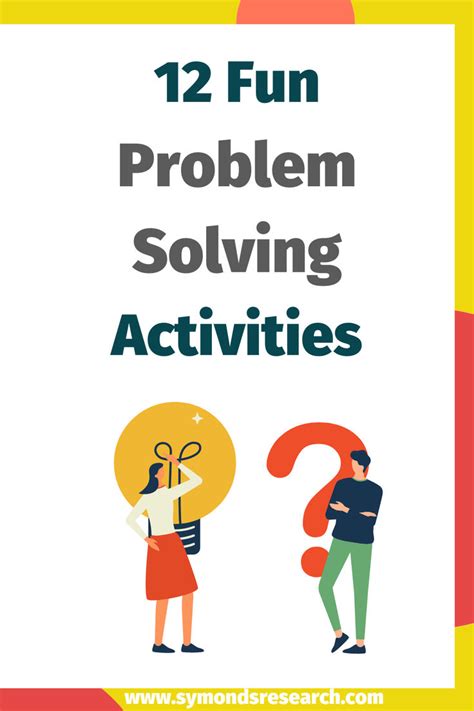 12 Fun Problem Solving Activities For Employee Training And For