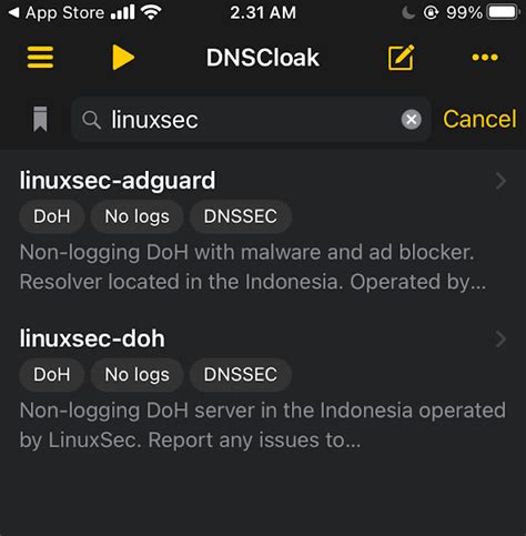 Menggunakan DoH Di Android IOS Dan Desktop LinuxSec