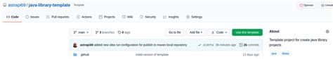 new github template repository feature by asterios raptis medium