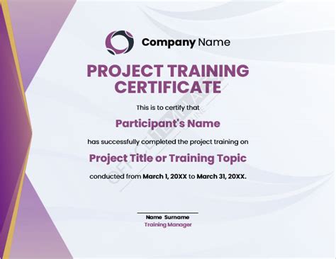 Certificate Template