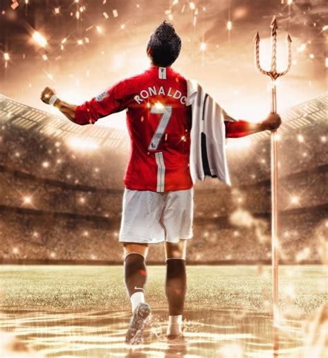 خفن ترین عکس رونالدو در منچستر طرفداری