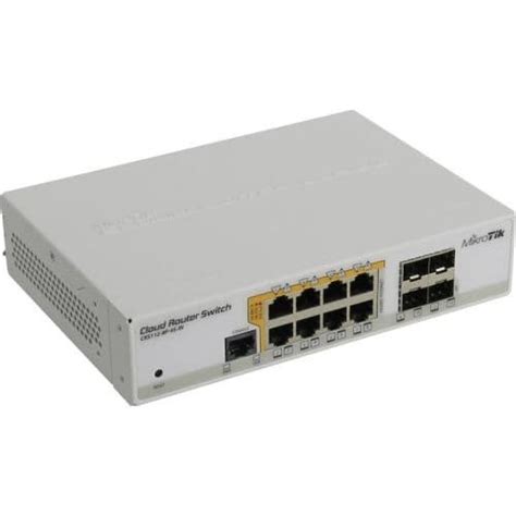Jual Mikrotik Crs112 8p 4s In Routerboard 8 Port Gigabit Ethernet