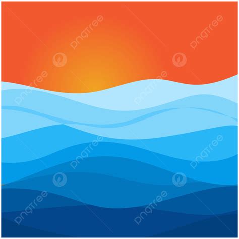 Abstract Water Wave Vector Illustration Design Background Water Beautiful Symbol Background