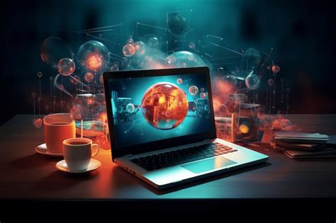 Premium Photo Safeguarding The Online Realm Unveiling The Internet Network Security Concept