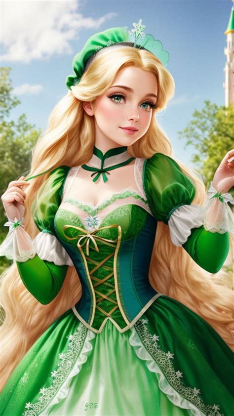 Rapunzel Saint Patricks Day 24 By Jhamilton20099 On Deviantart