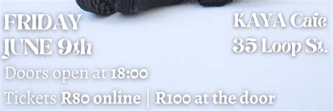 Book Tickets For Friday Night Live Anica Kiana