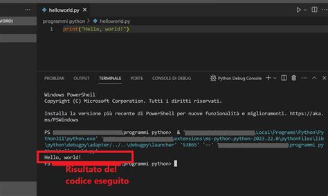 Il Tuo Primo Programma Con Python Hello World Michele Mincone