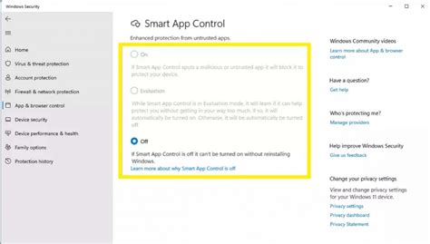 Turn On Or Off Smart App Control In Windows Hawkdive
