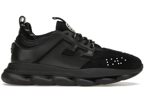 Versace Chain Sneakers Versace Jeans Couture 78ya3sn2 Schwarz