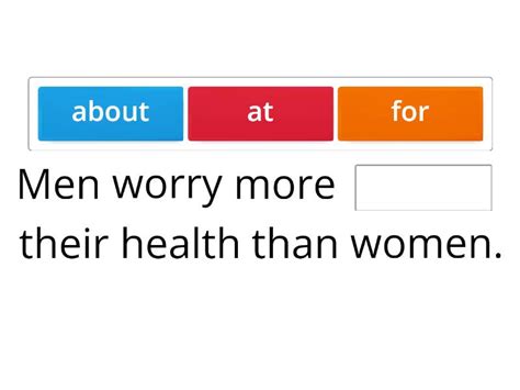 Collocations Verbs Adjectives Preposition Missing Word