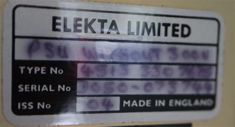 Refurbished Elekta Arm Control Psu Assembly Pw 5284 Ros