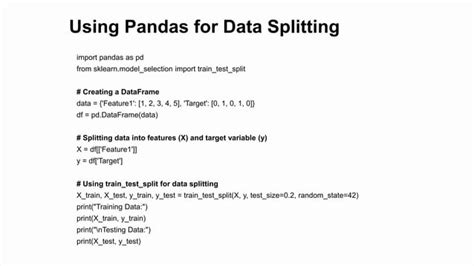 Pandas Data Cleaning And Preprocessing Pptpptx Databases Computer