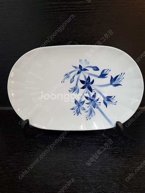 미개봉 로얄코펜하겐 블롬스트 오벌접시 24cm 리빙생활 중고나라