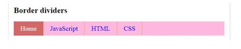 CSS Navigation Bar I Tutorials