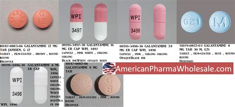 Rx Item Galantamine 4mg 30 Tab By American Health Packaging