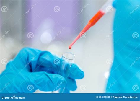 Biochemical Analysis And Chemical Analysis In Lab Stock Image Image Of Equipment Center