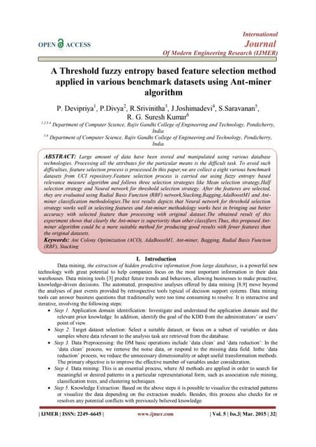 Feature Selection Techniques For Microarray Dataset A Review Pdf