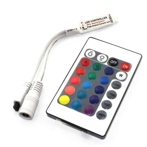 Mini RGB LED Effects Controller With IR Remote