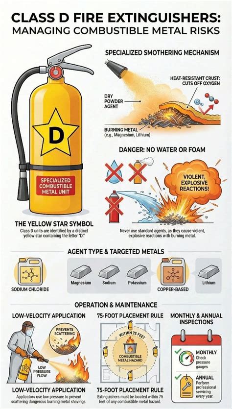 Ismail Class D Fire Extinguisher Class D Fire Extinguishers Are