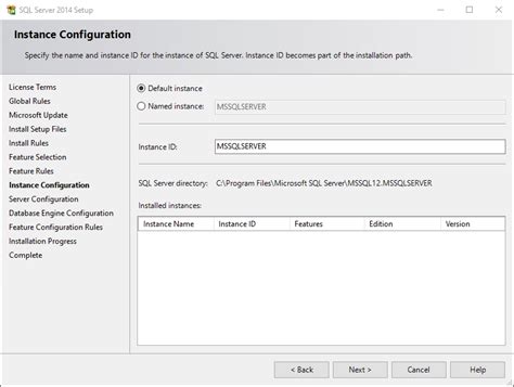 SQL Server Windows Installation