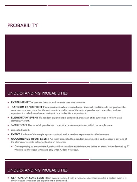 Probability Distributions Pdf Probability Distribution Random Variable