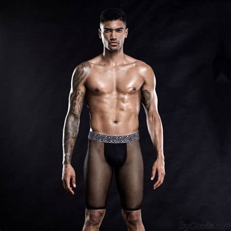 Sexy Noir Voir à Travers Résille Maille Lilywendy