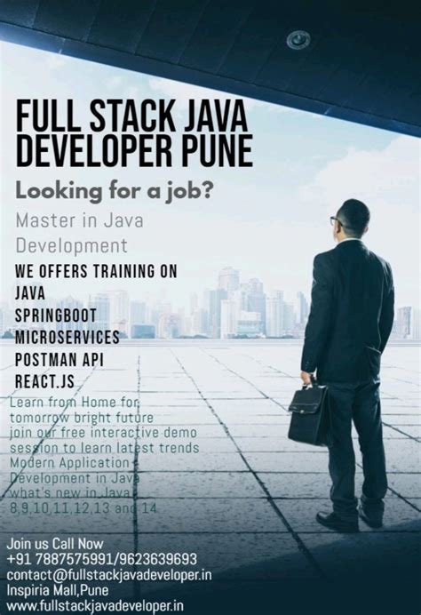 Full Stack Java Developer Pune On Linkedin Full Stack Java Spring Boot Microservices