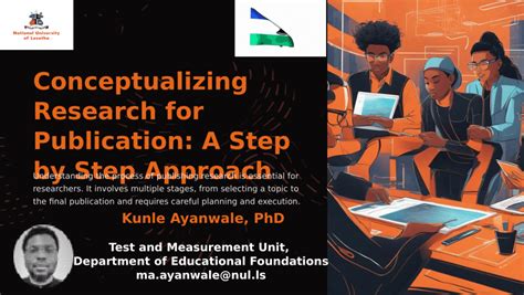 Pdf Conceptualizing Research For Publication A Step By Step Approach
